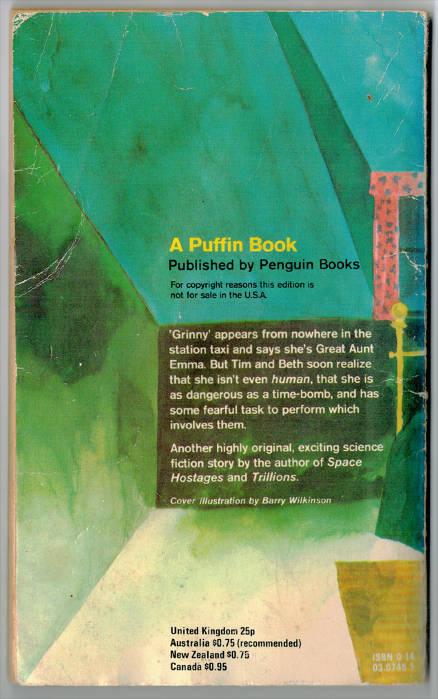 Musty Books: “Grinny” by Nicholas Fisk (1973) – The Haunted Generation