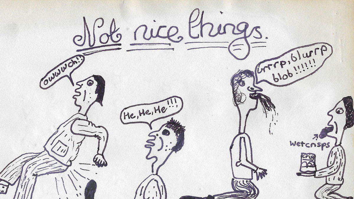Felt Trips: “Not Nice Things” by Mark R. Jones – The Haunted Generation